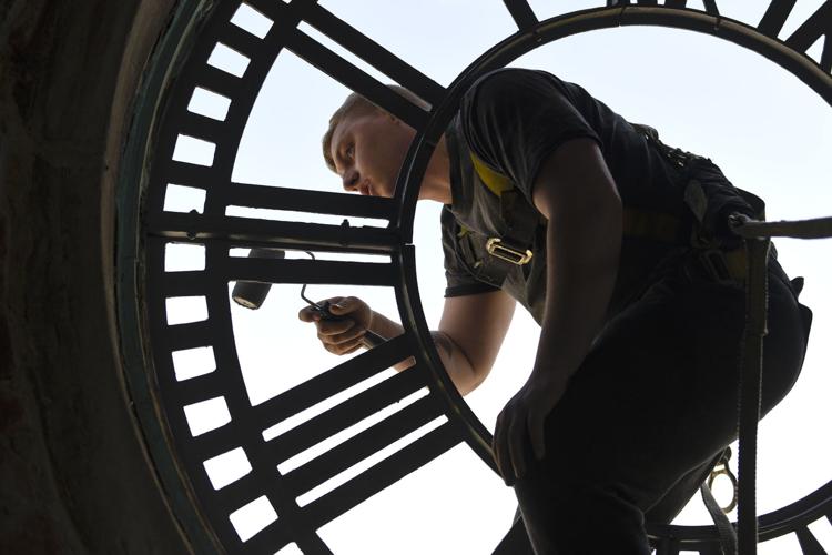 SLIDESHOW: Clock tower face lift | Gallery | goshennews.com