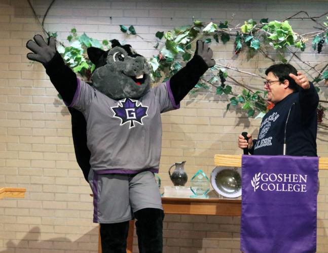 Goshen College introduces first official mascot | News | goshennews.com