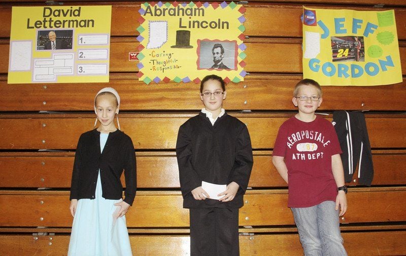 Nappanee Elementary fourth graders complete 'Famous Hoosier' research ...