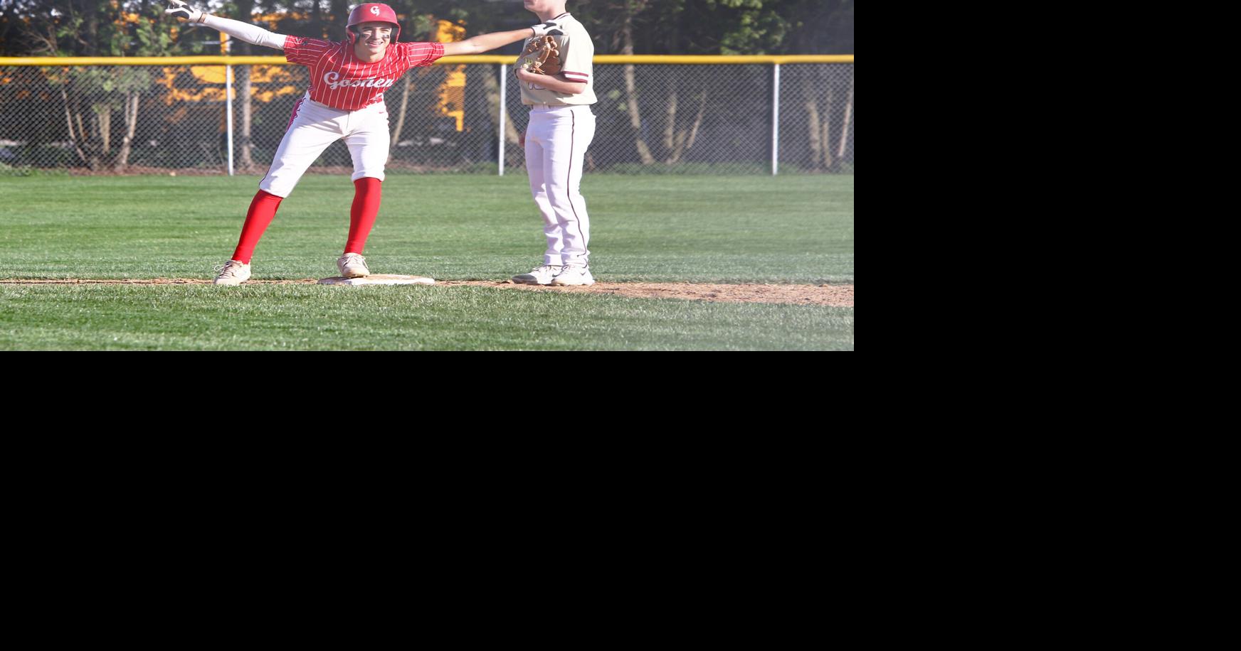PREP BASEBALL: Goshen lands first victory with blitz from the box ...