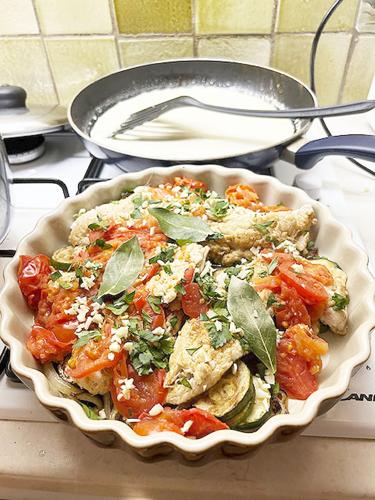 RACHEL SHENK: Relaxing day on the Mediterranean, and a fish recipe ...