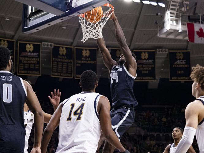 GALLERY: Notre Dame mens basketball vs. Georgetown at Purcell Pavilion ...