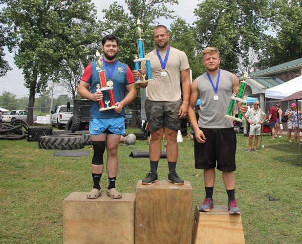 Strongman Competition at the 2021 Elkhart County 4-H Fair - Top three ...