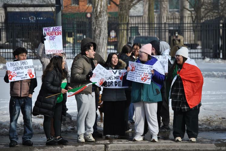 Goshen community rallies for immigration rights | News | goshennews.com