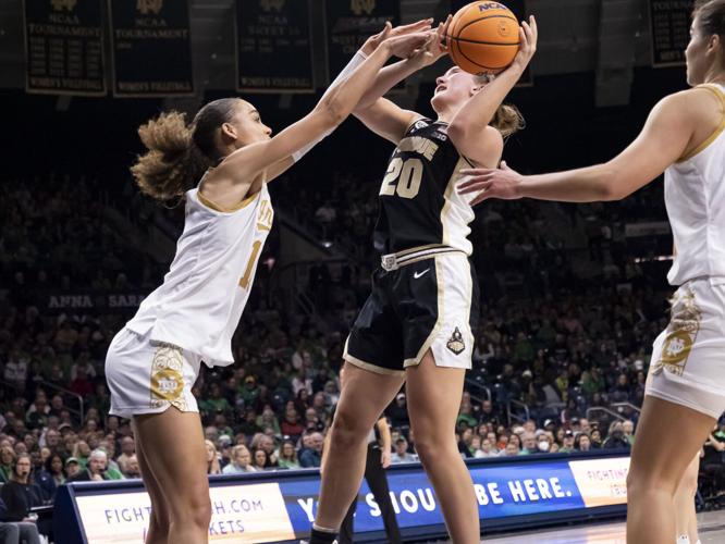 GALLERY: Notre Dame women's basketball vs Purdue at Purcell Pavilion in ...