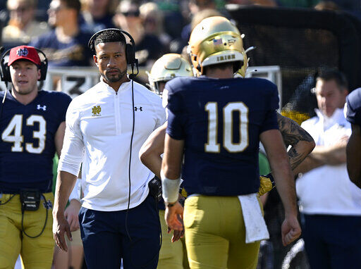 ND FOOTBALL: Pyne still searching for consistency | Sports | goshennews.com