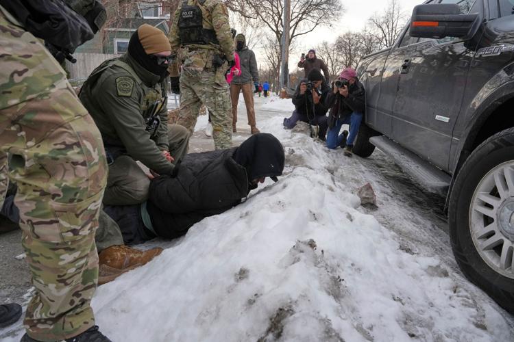 Video captures Minneapolis immigration arrest in a city on edge after ...