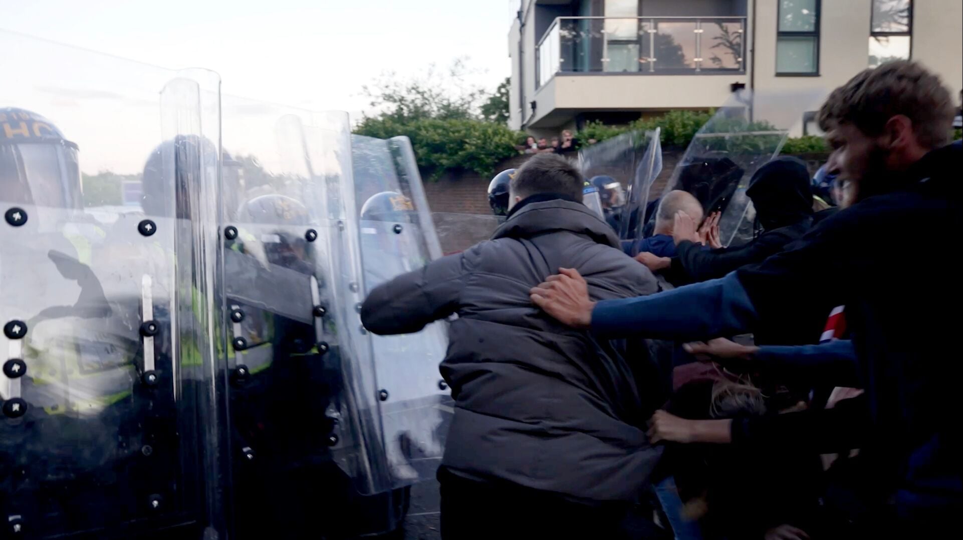 UK government condemns violence at protest over teen's stabbing death ...