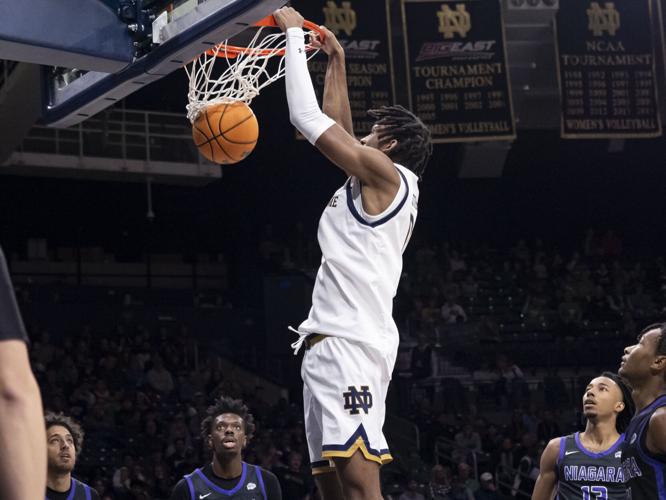 ND MENS BASKETBALL: Irish show growing pains, rise about Niagara 70-63 ...