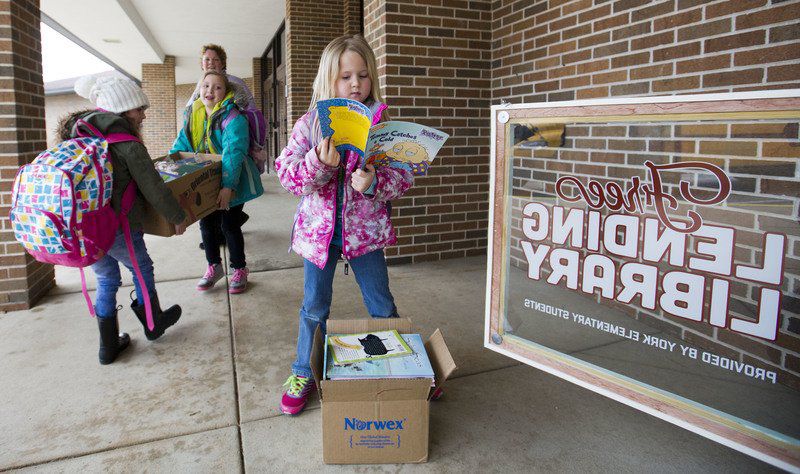 Students create free lending libraries for service project | Local News ...