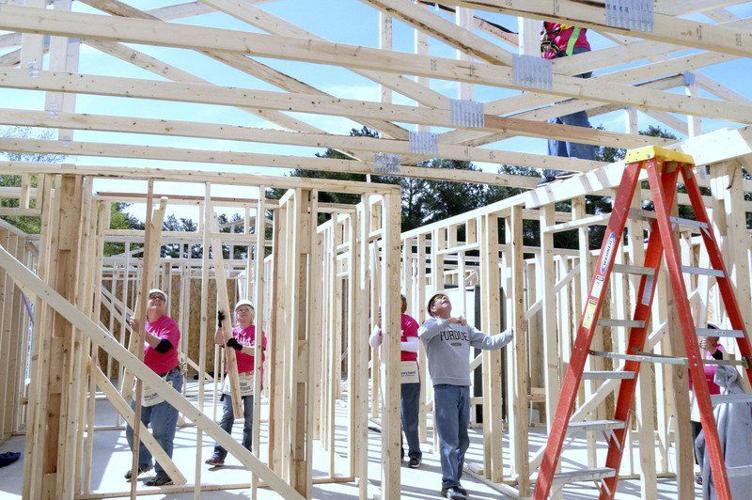 Women build home for family in LaGrange through Habitat | Local News ...