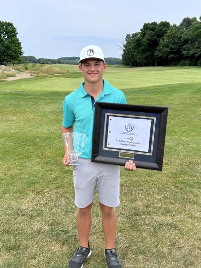 LOCAL GOLF: Fairfield's Miller wins IGA Boys State Junior Championship ...