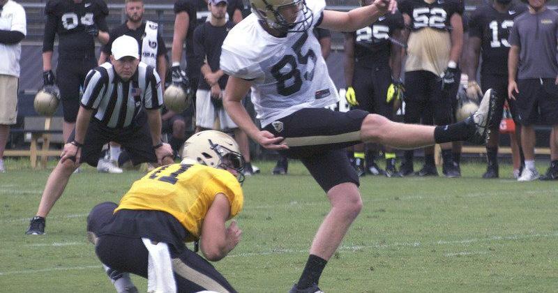 PURDUE FOOTBALL: Freshman Dellinger hopes to solve kicking woes ...