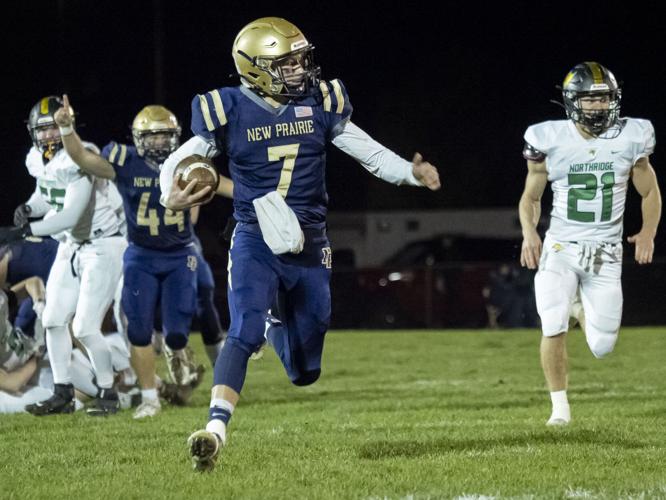 PREP FOOTBALL: New Prairie dominates Northridge in regional rout ...