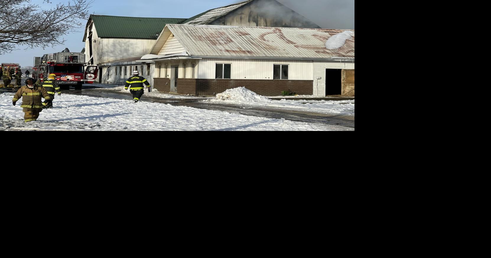 Harrison Township barn catches fire | News | goshennews.com