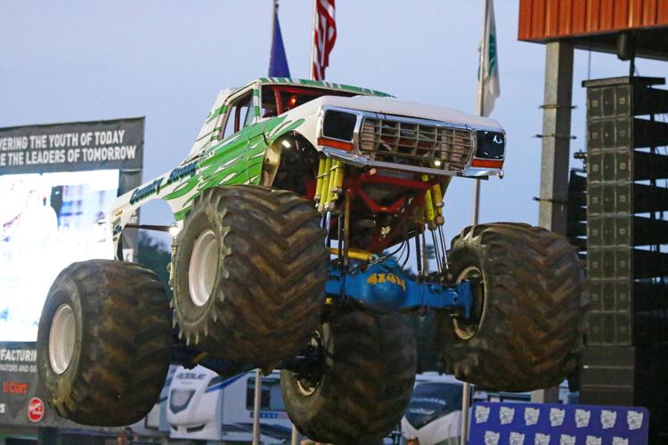 Monster trucks stomp, smash and energize in evening event | Elkhart ...