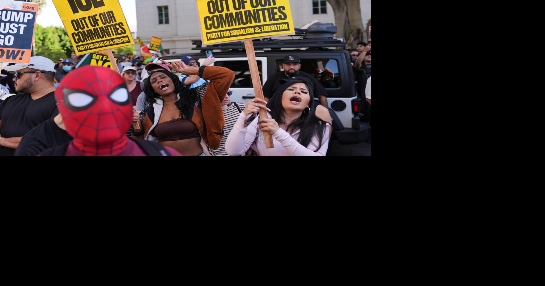 Immigration Enforcement California Protests | National News ...