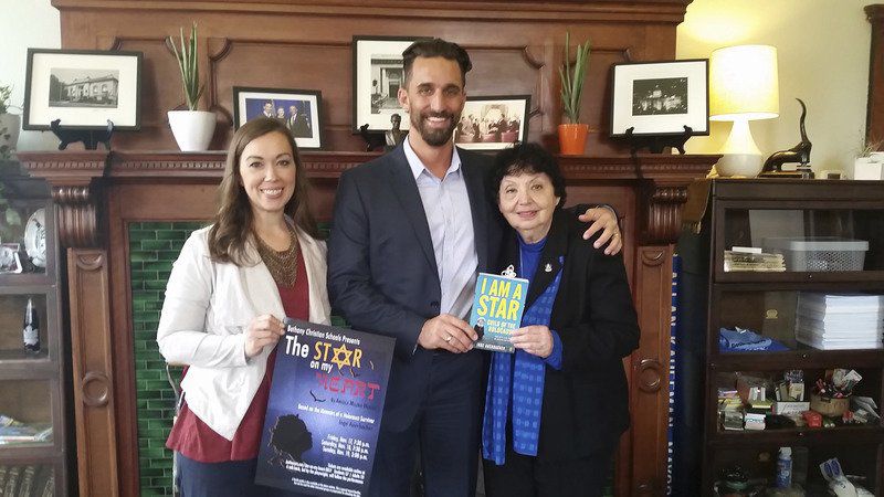 Bethany cast meets Holocaust survivor portrayed in upcoming play ...