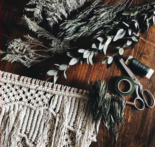 Local artist finds joy weaving together modern macramé, motherhood ...