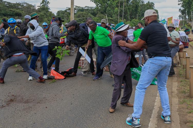 Kenya's former chief justice David Maraga arrested during park ...