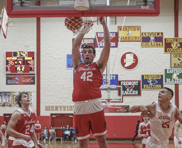 PREP BOYS BASKETBALL: Size advantage powers Goshen to win over Westview ...