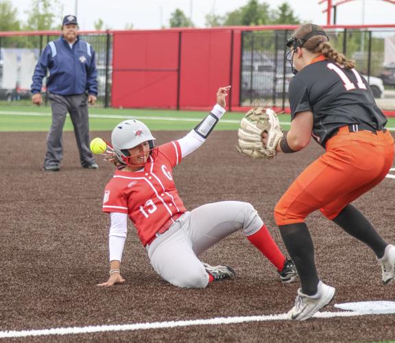 PREP SOFTBALL: Area is eliminated from softball action following exits ...