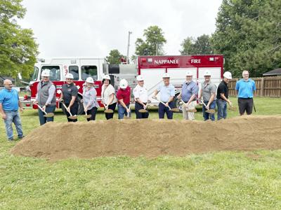 Nappanee breaks ground on new fire station | News | goshennews.com