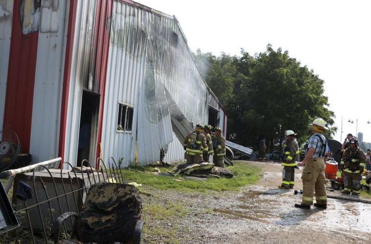 Welding shop consumed by fire | Local News | goshennews.com