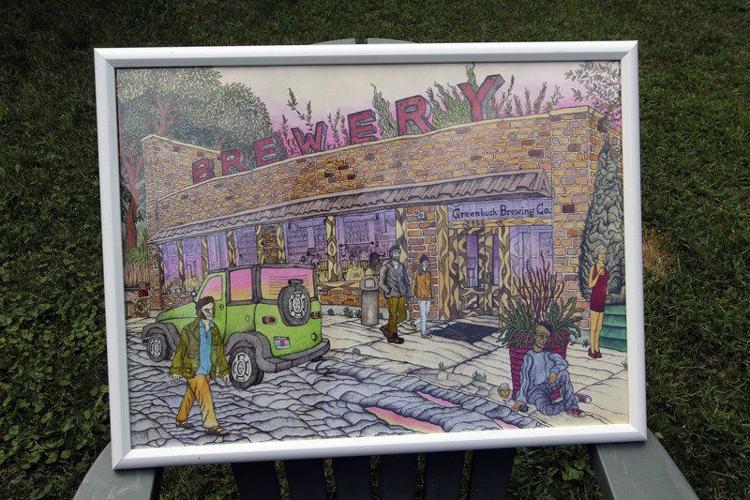 Former University of Michigan athlete turns from the field to canvas ...