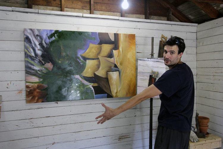 Former University of Michigan athlete turns from the field to canvas ...