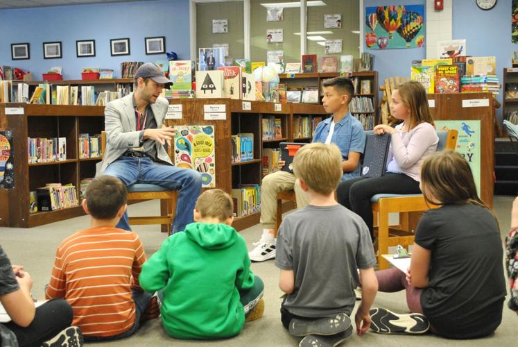 Children's author visits elementary school, Tuesday night presentation ...