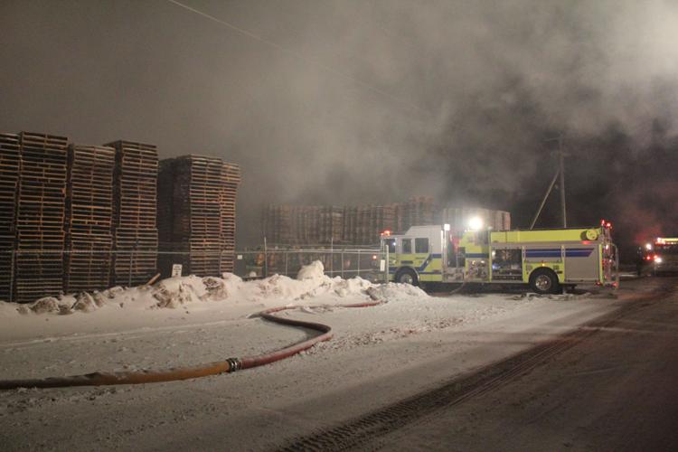 Fire destroys building at pallet company | Local News | goshennews.com