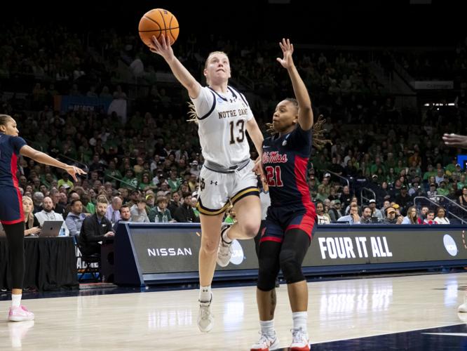 GALLERY: Notre Dame faces Ole Miss in the second round of the NCAA ...