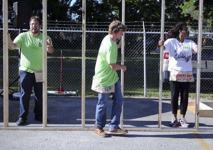 Habitat For Humanity volunteers come together to build home for Elkhart ...