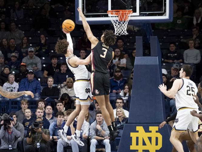 GALLERY: Notre Dame mens basketball hosts Florida State at Purcell ...