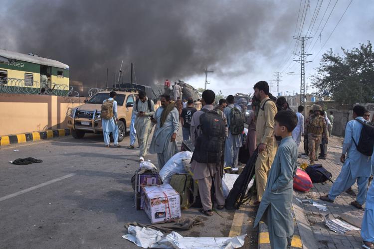 A suicide bombing near a railway track in southwest Pakistan kills at ...