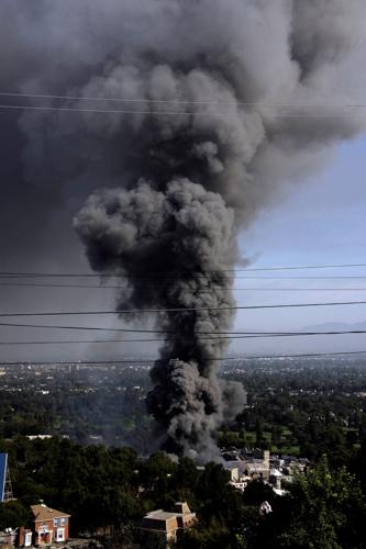 Large fire devours movie sets at Universal Studios | Lifestyles ...