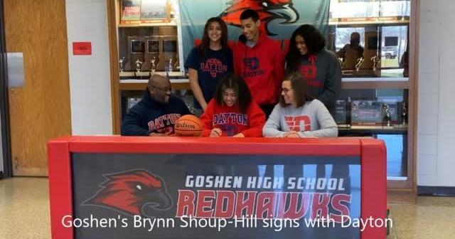 Goshen senior Brynn Shoup-Hill signs to continue her basketball career ...