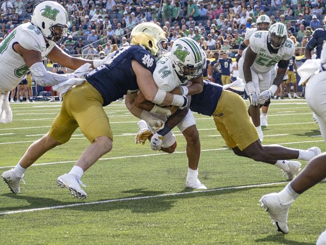 GALLERY: Marshall upsets Notre Dame in South Bend | Gallery ...