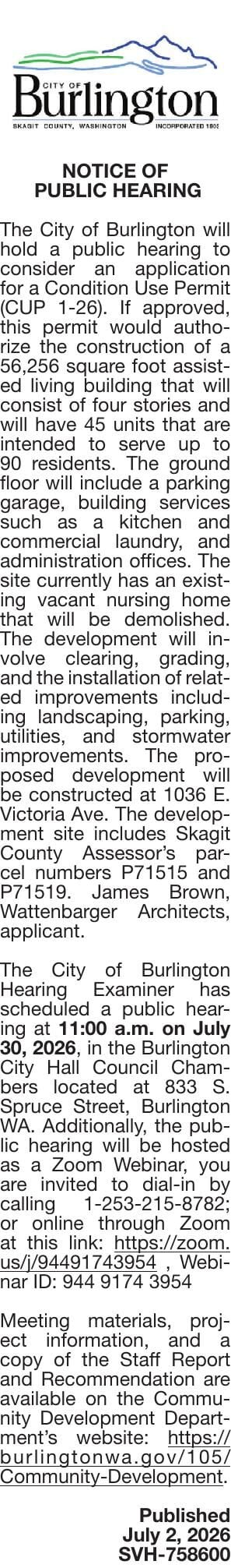 SVH-758600 Public Hearing 7/30/26 | Legal Announcements | goskagit.com