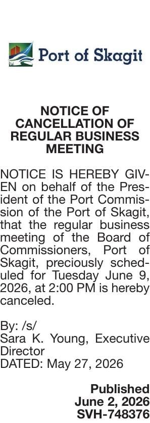 SVH-748376 Business Meeting 6/9/26 | Legal Announcements | goskagit.com