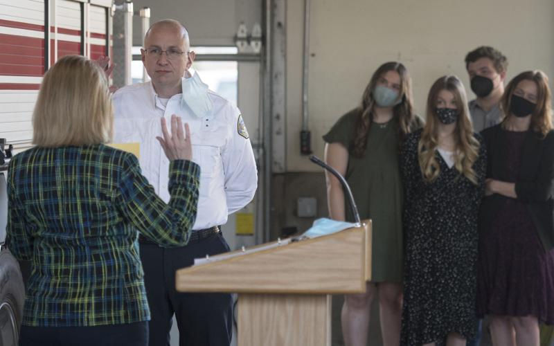New Sedro-Woolley fire chief sworn in | Local News | goskagit.com
