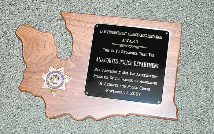 Anacortes Police Department receives accreditation | News | goskagit.com