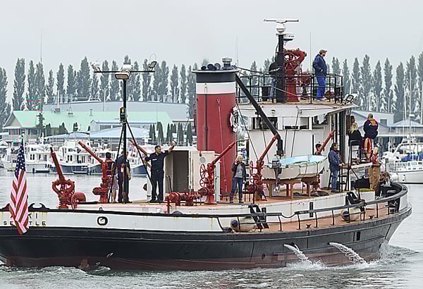Seattle fireboat arrives in La Conner | All Access | goskagit.com