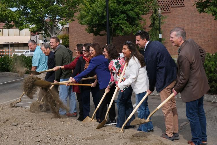 Groundbreaking held for Mount Vernon Library Commons project | Local ...