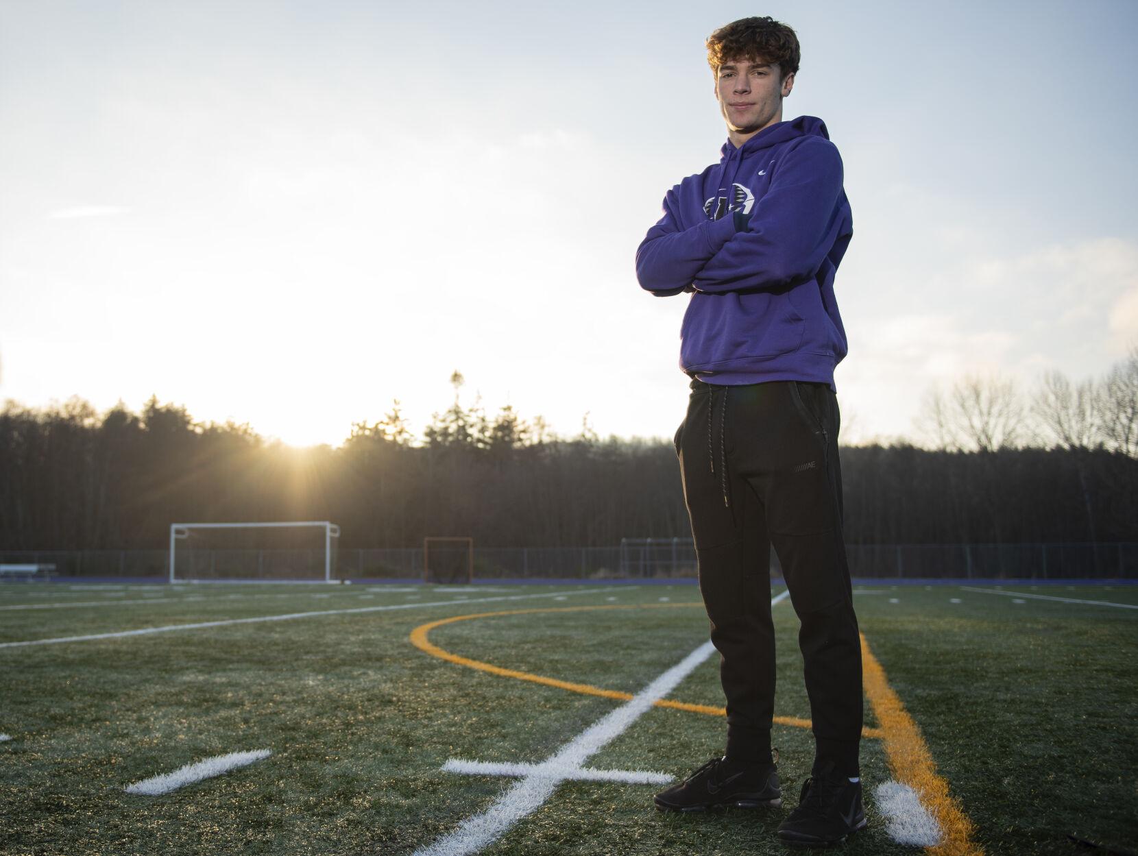 Brock Beaner named the county's top offensive football player this year ...