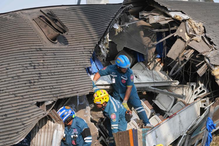 Photos show rescue work after train derailment in Thailand | News ...