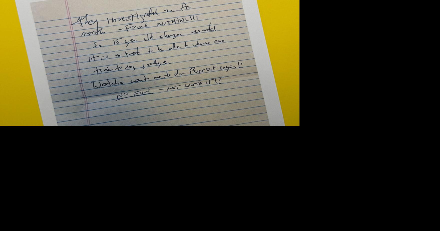 Epstein Note | National News | goskagit.com