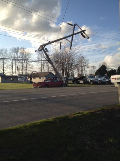 Truck hits transformer causing major power outage in MV | News ...
