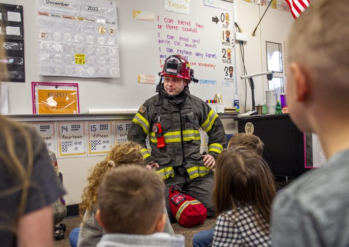 Stanwood firefighters teach fire safety skills to elementary students ...
